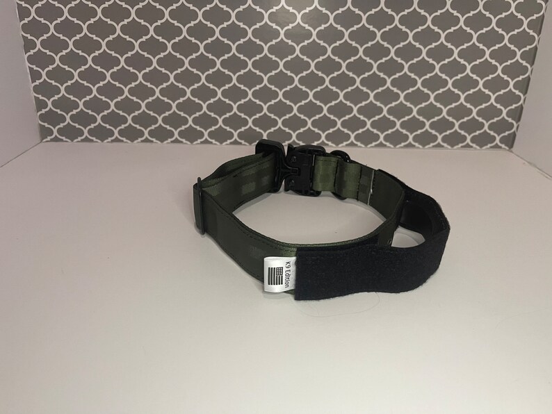 Tactical Sliding K9 Collar - Etsy