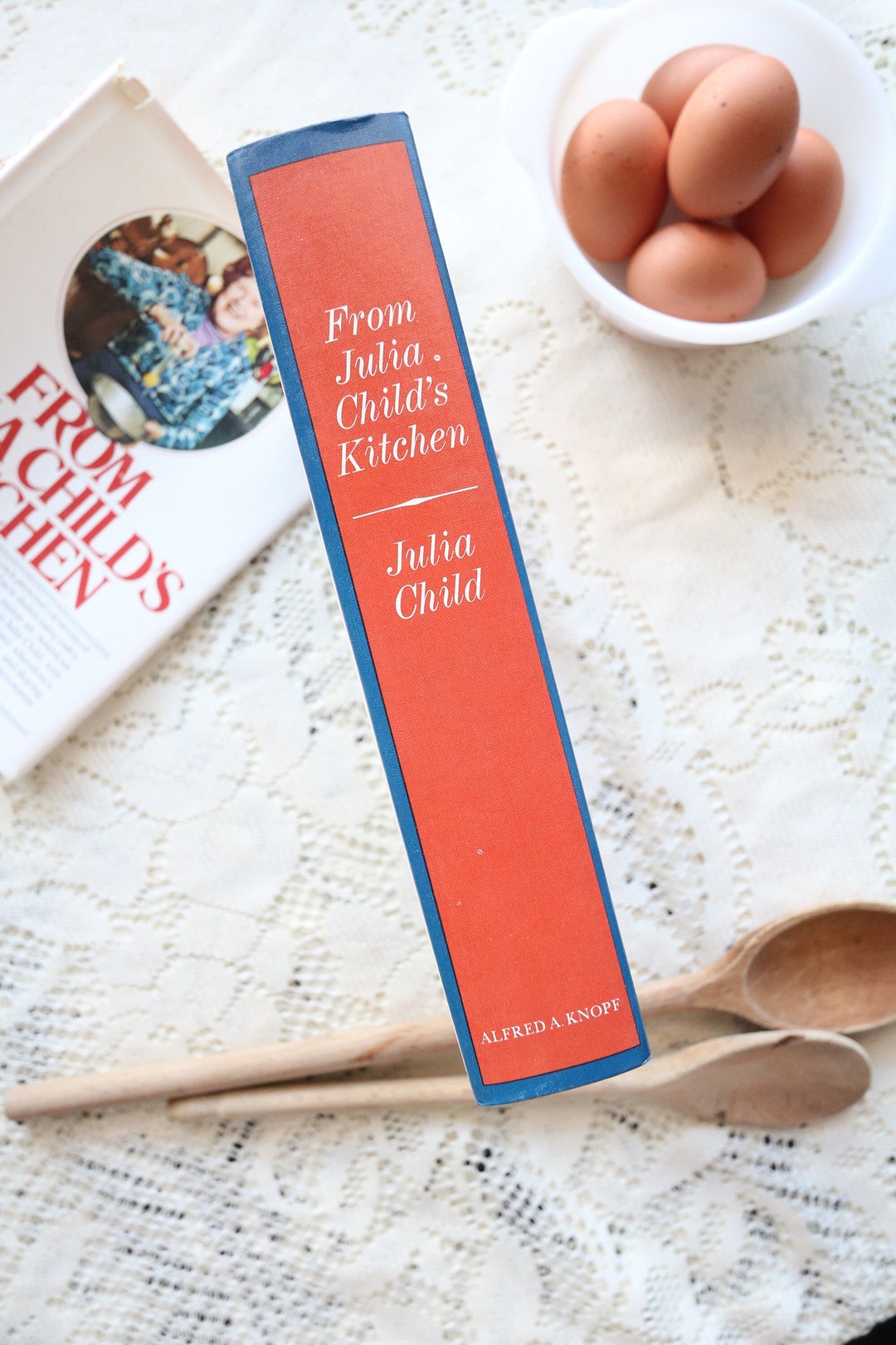 Vintage 1975 Book From Julia Childs Kitchen - Etsy