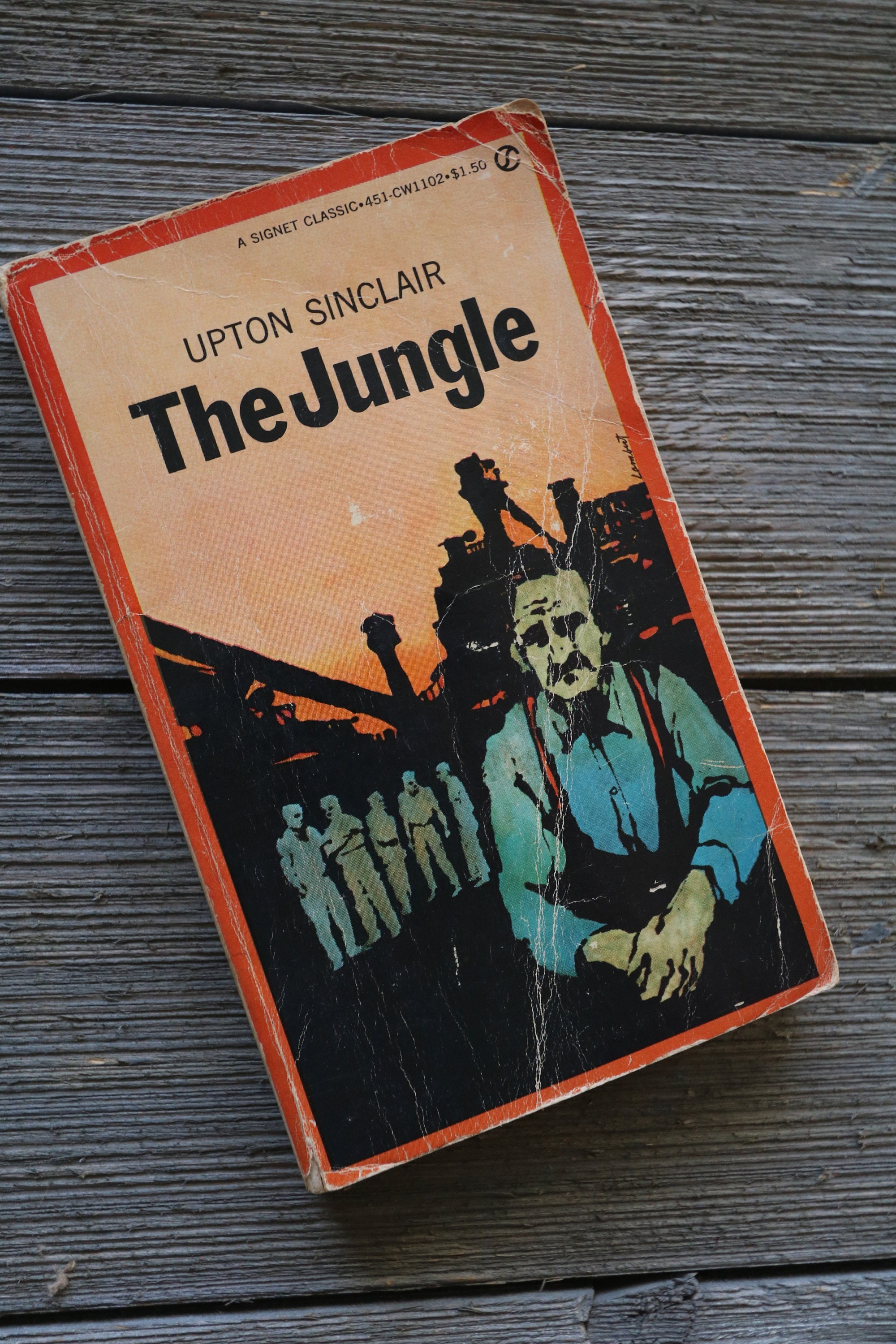 The Jungle Upton Sinclair Cover