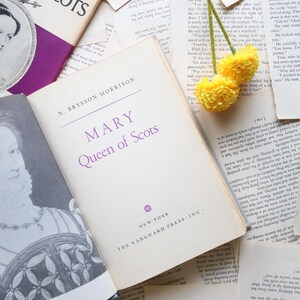 Vintage 1960 Book - Mary Queen of Scots A Biography - Etsy