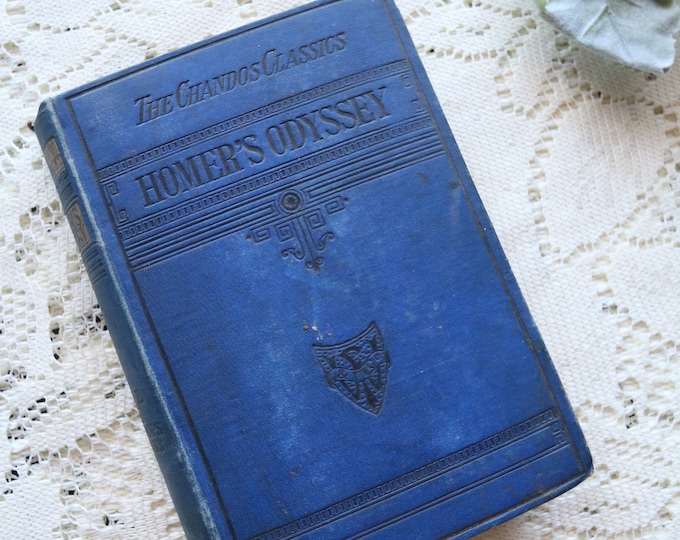 Antique Book - Homer's Odyssey - the Chandos Classics - Etsy