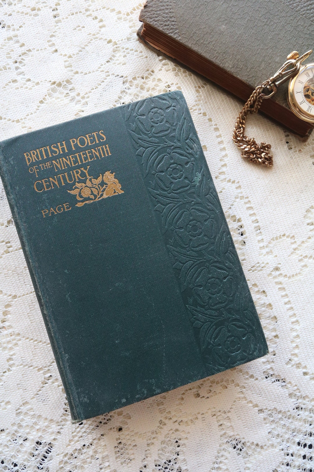 Vintage 1925 Book - British Poets of the Nineteenth Century - Etsy