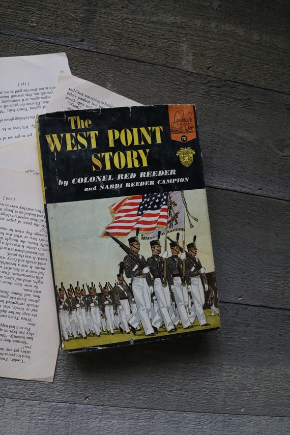 Vintage 1956 History Book the West Point Story Military - Etsy