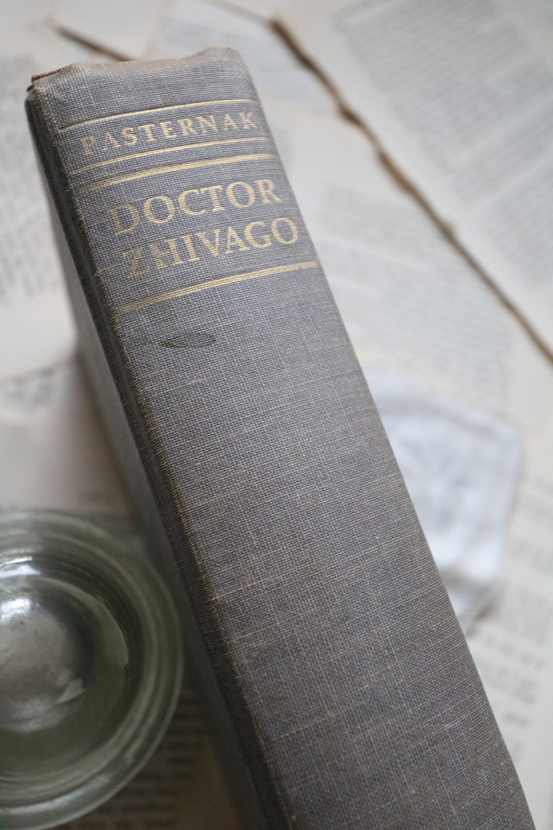 Vintage 1958 Book - Dr Zhivago - Etsy