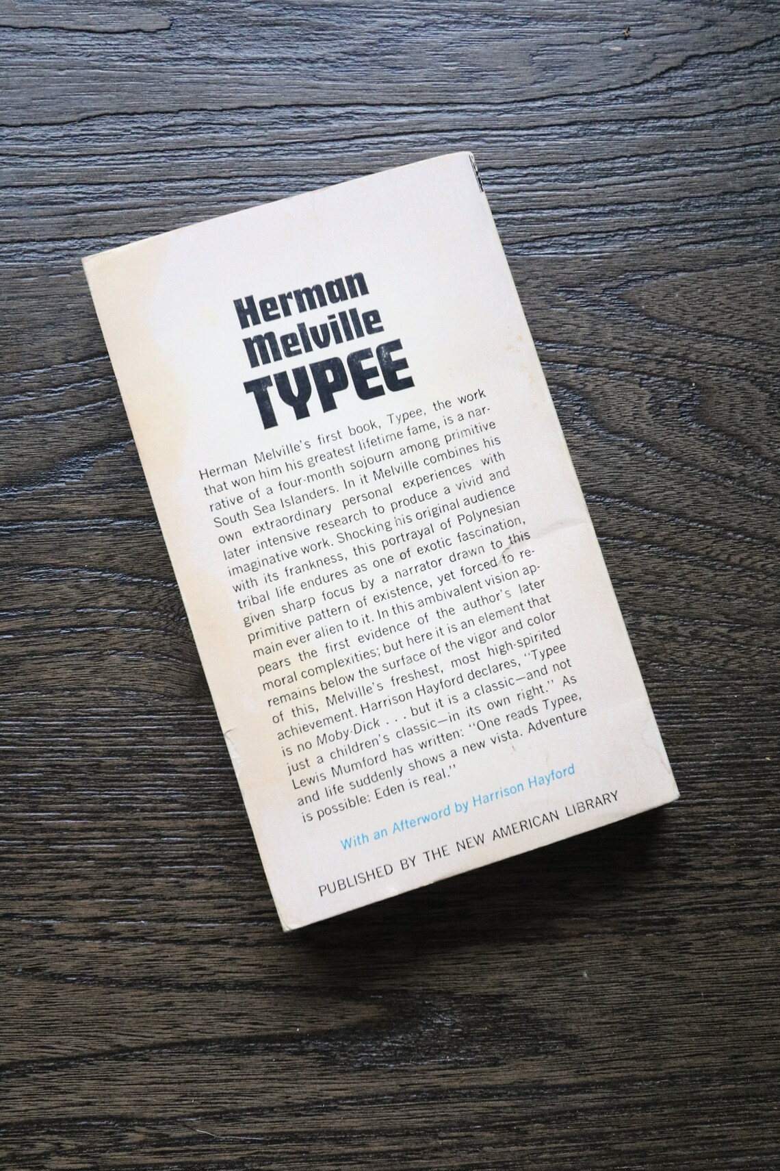 Vintage 1964 Paperback - Typee by Herman Melville - Signet Classic - Etsy