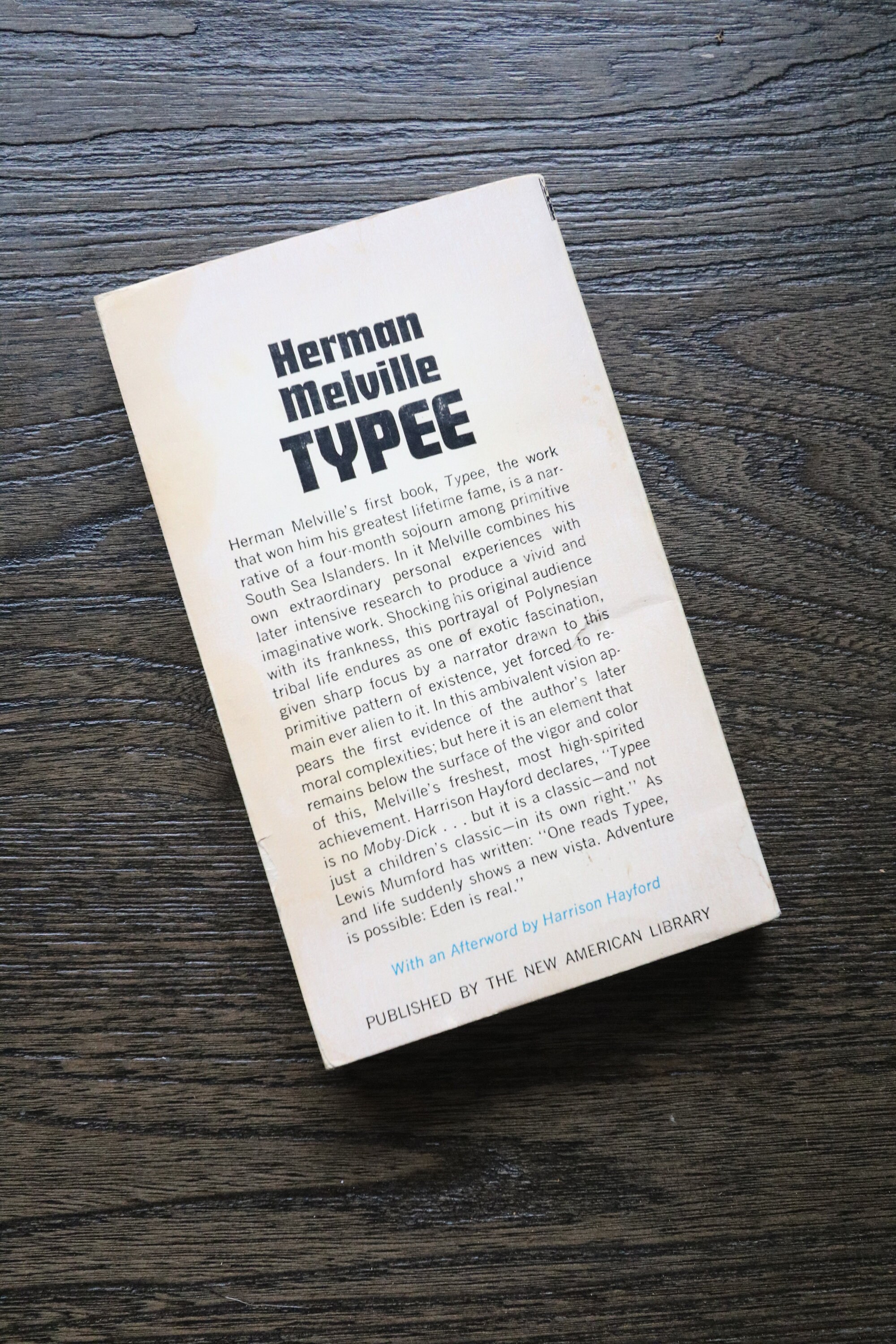 Vintage 1964 Paperback - Typee by Herman Melville - Signet Classic - Etsy