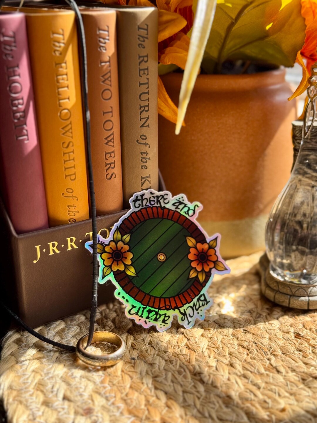 Lotr Shire Hobbit Hole Holographic Sticker - Etsy