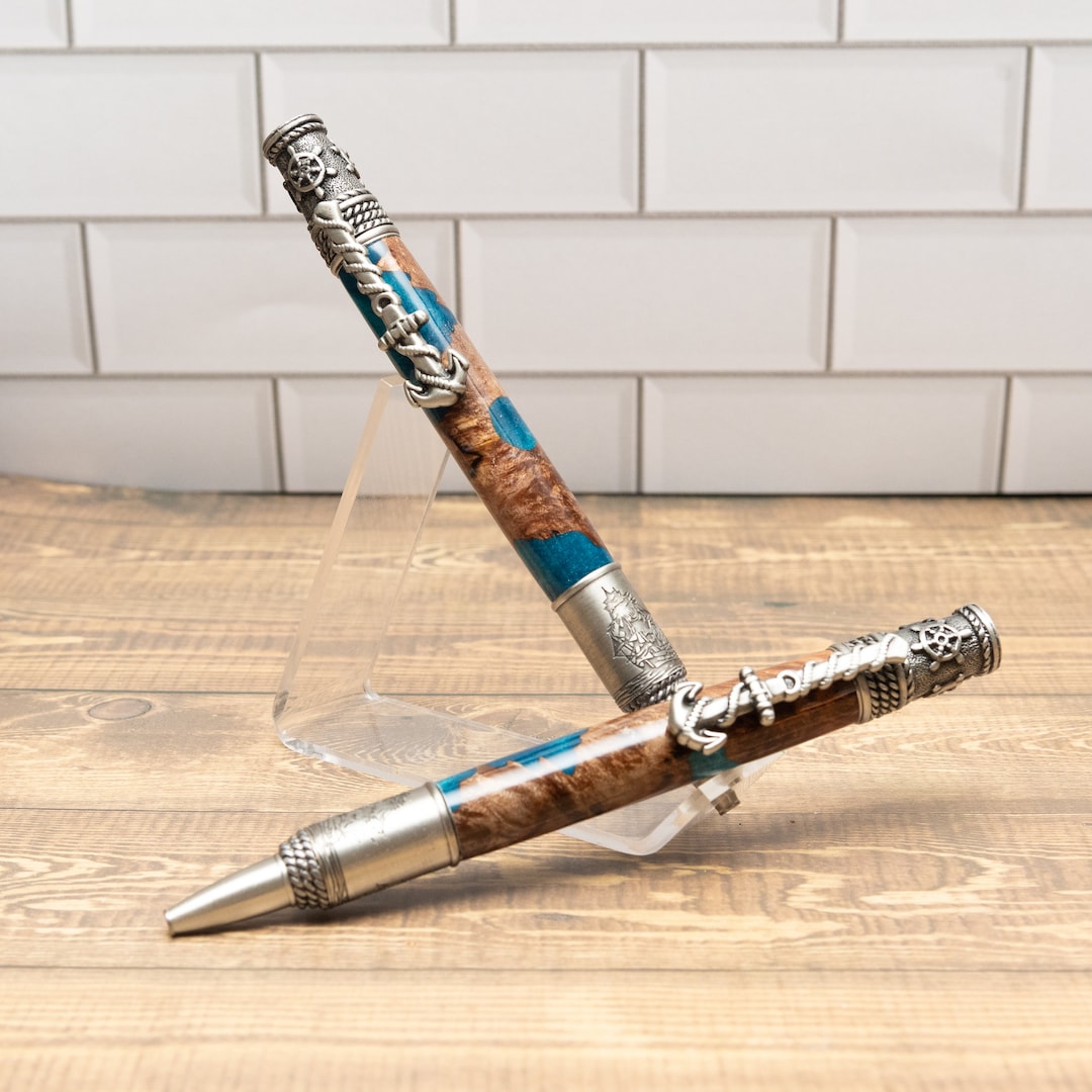 Nautical Themed Twist Pen - Etsy