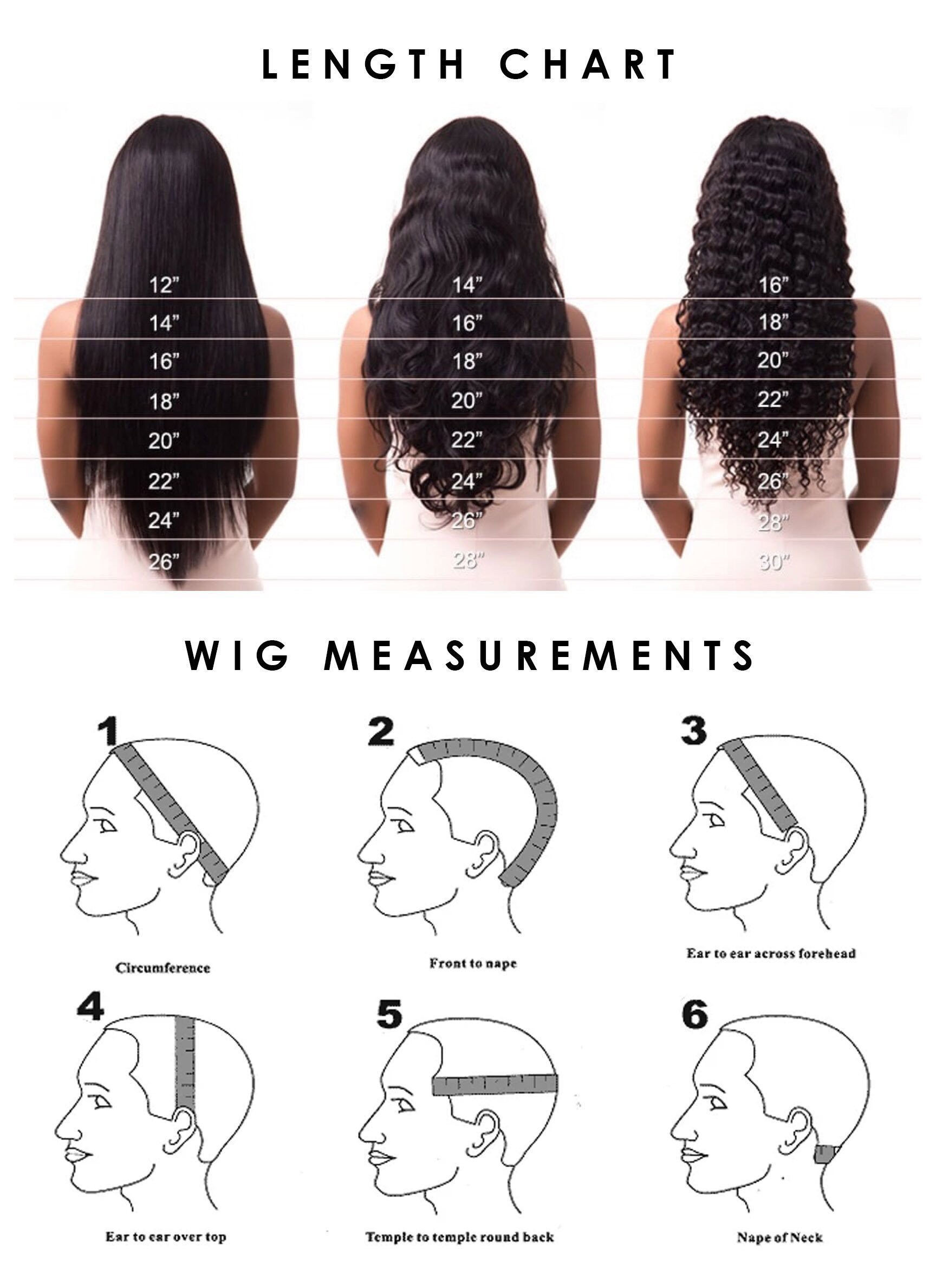 Best Quality Lace Density 180% Density 1b/30 or 2 Brown - Etsy