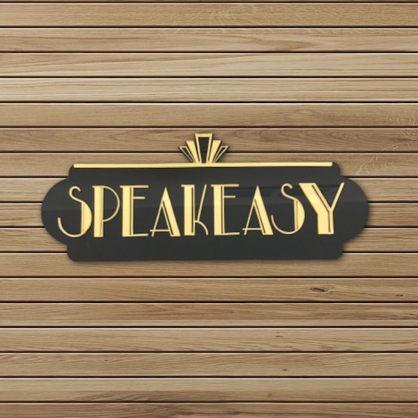 Speakeasy Art - Etsy