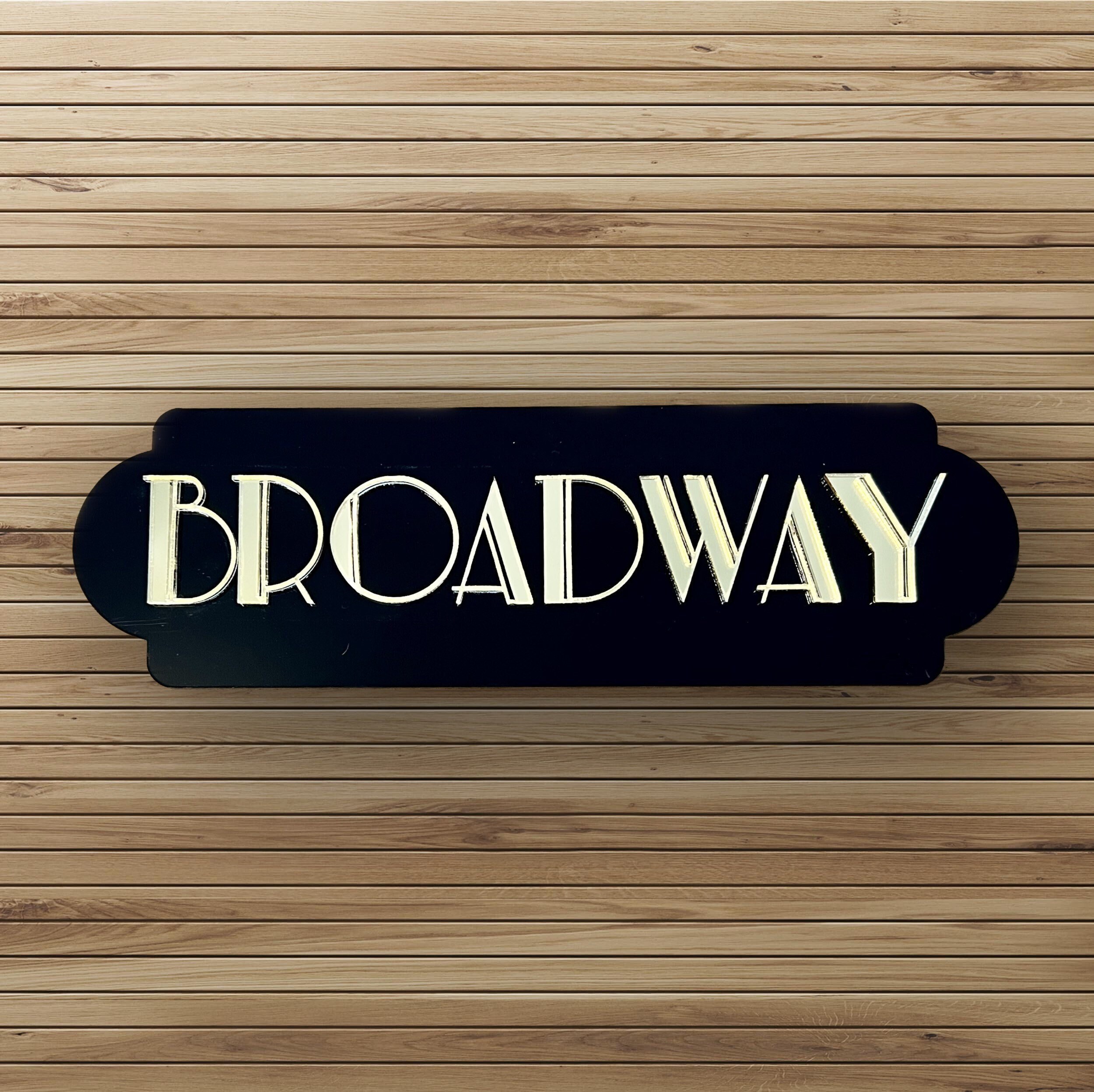 Broadway Signs