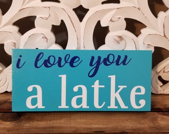 I Love You a Latke - Etsy