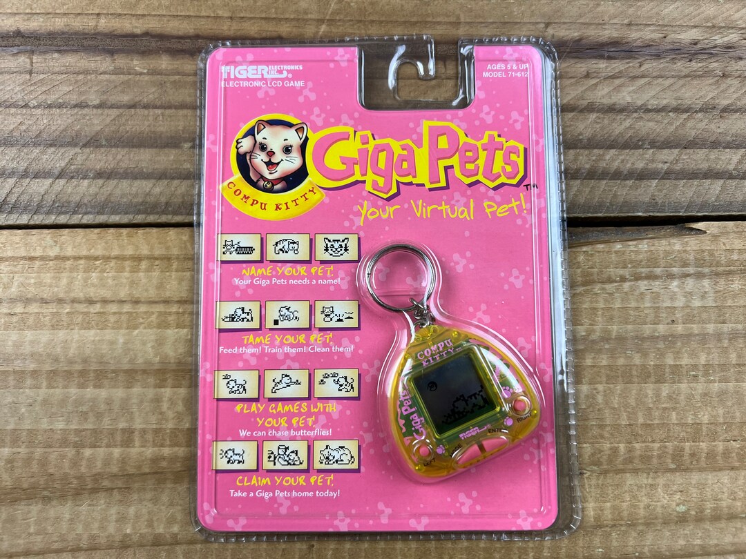 NOS VTG Tiger 1997 Giga Pets Virtual Pet Komputer Koala SEALED - Etsy