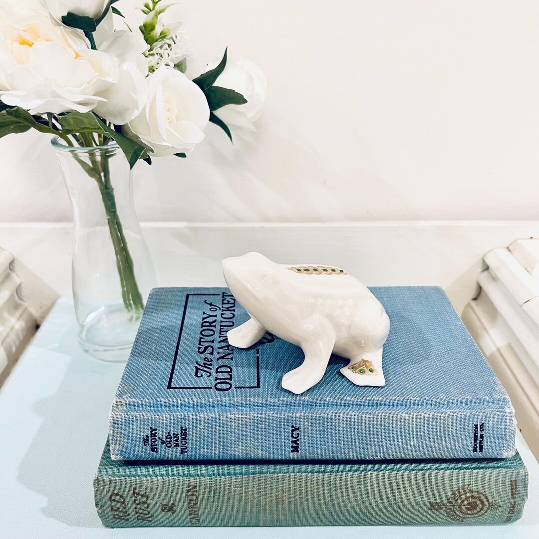 Lenox China Jewels Frog Figurine Porcelain Made in USA 1992 Vintage - Etsy