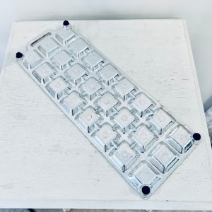 Vintage Raviolamp 24 Mini Ravioli Press Maker Mold Italy Metal Silver ...