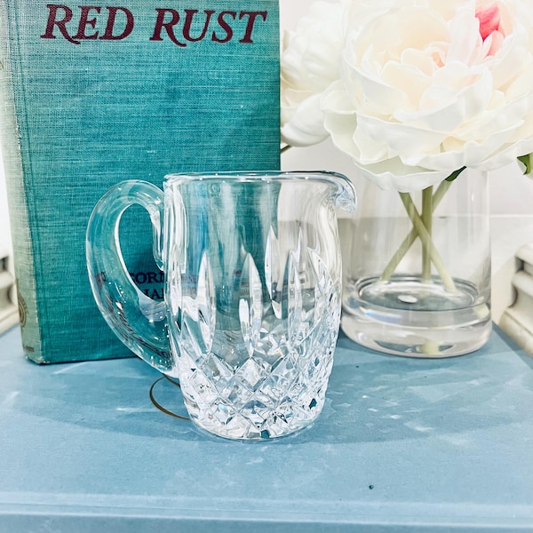 Lismore Waterford Creamer - Etsy