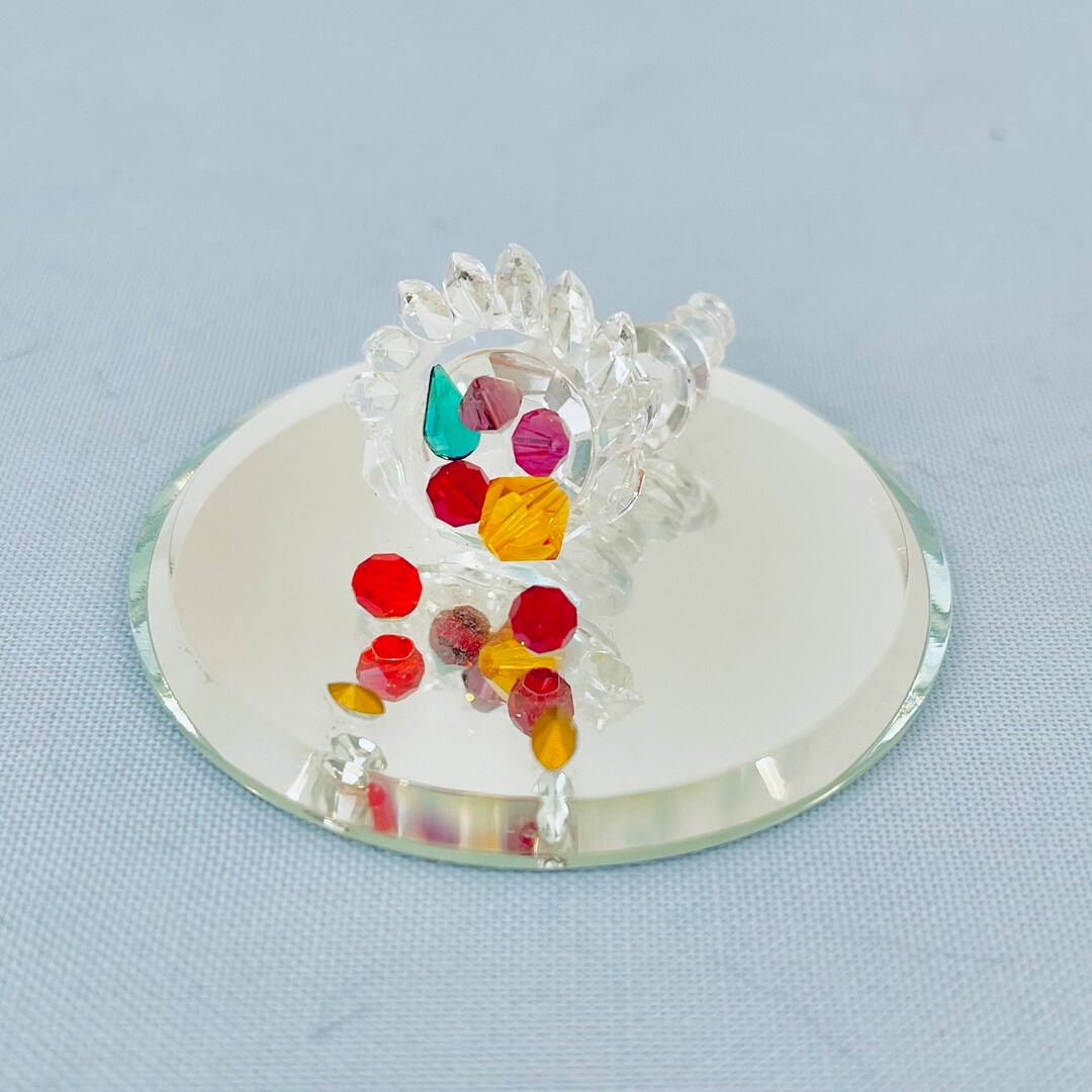 Summerhill Crystal Cornucopia Horn of Plenty Thanksgiving Figurine ...