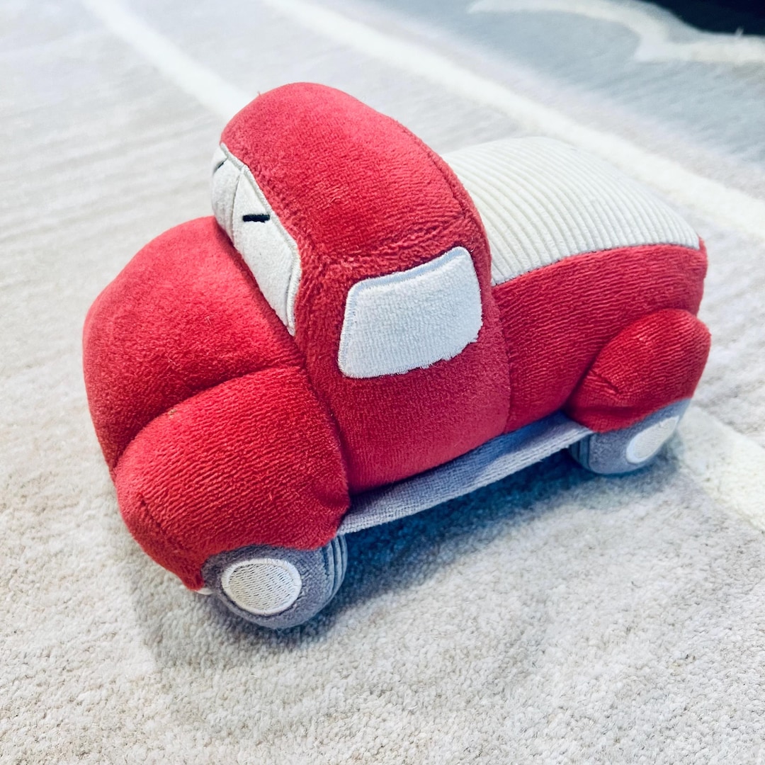 Jellycat Wizzi Truck Red Car Plush Stuffed Toy Vehicle Transport 8 ...
