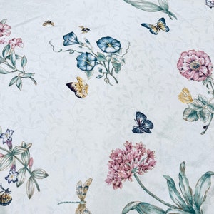 Lenox Butterfly Meadow Shower Curtain Floral Bees 70 X - Etsy