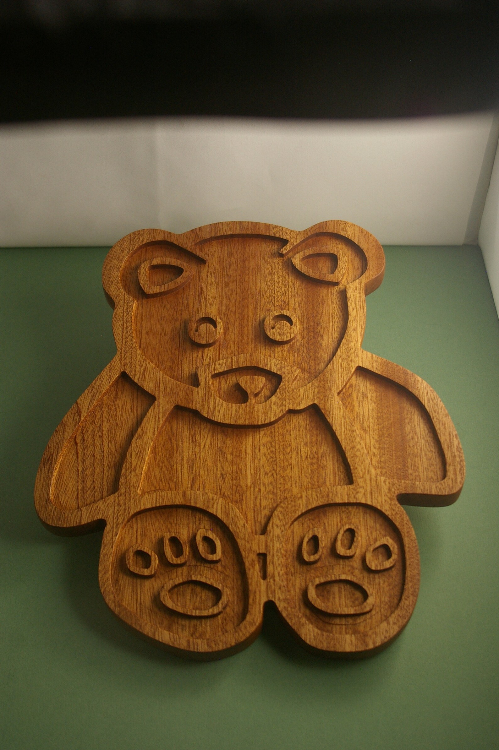 Carved Wooden Bear - Etsy