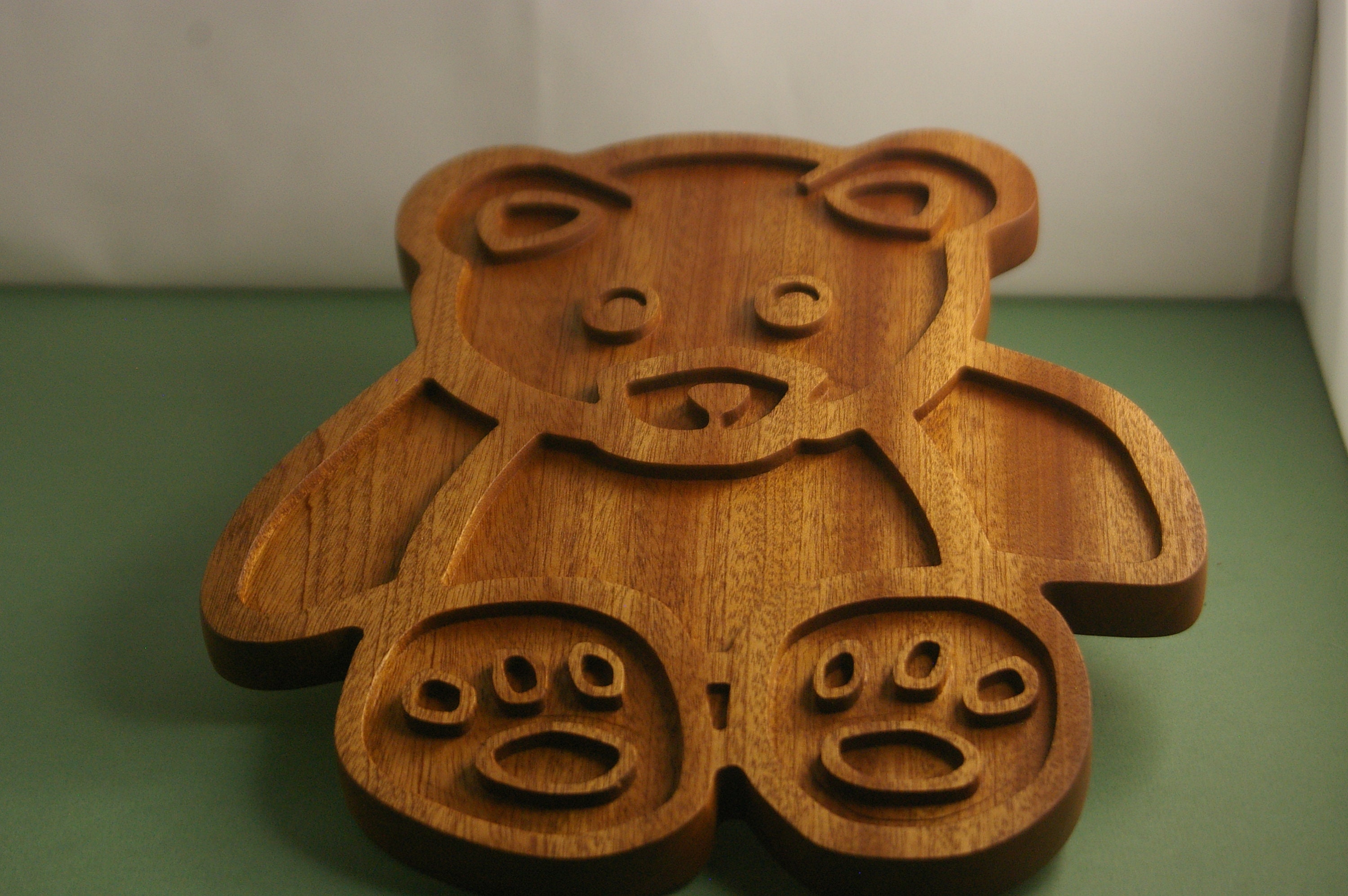 Carved Wooden Bear - Etsy