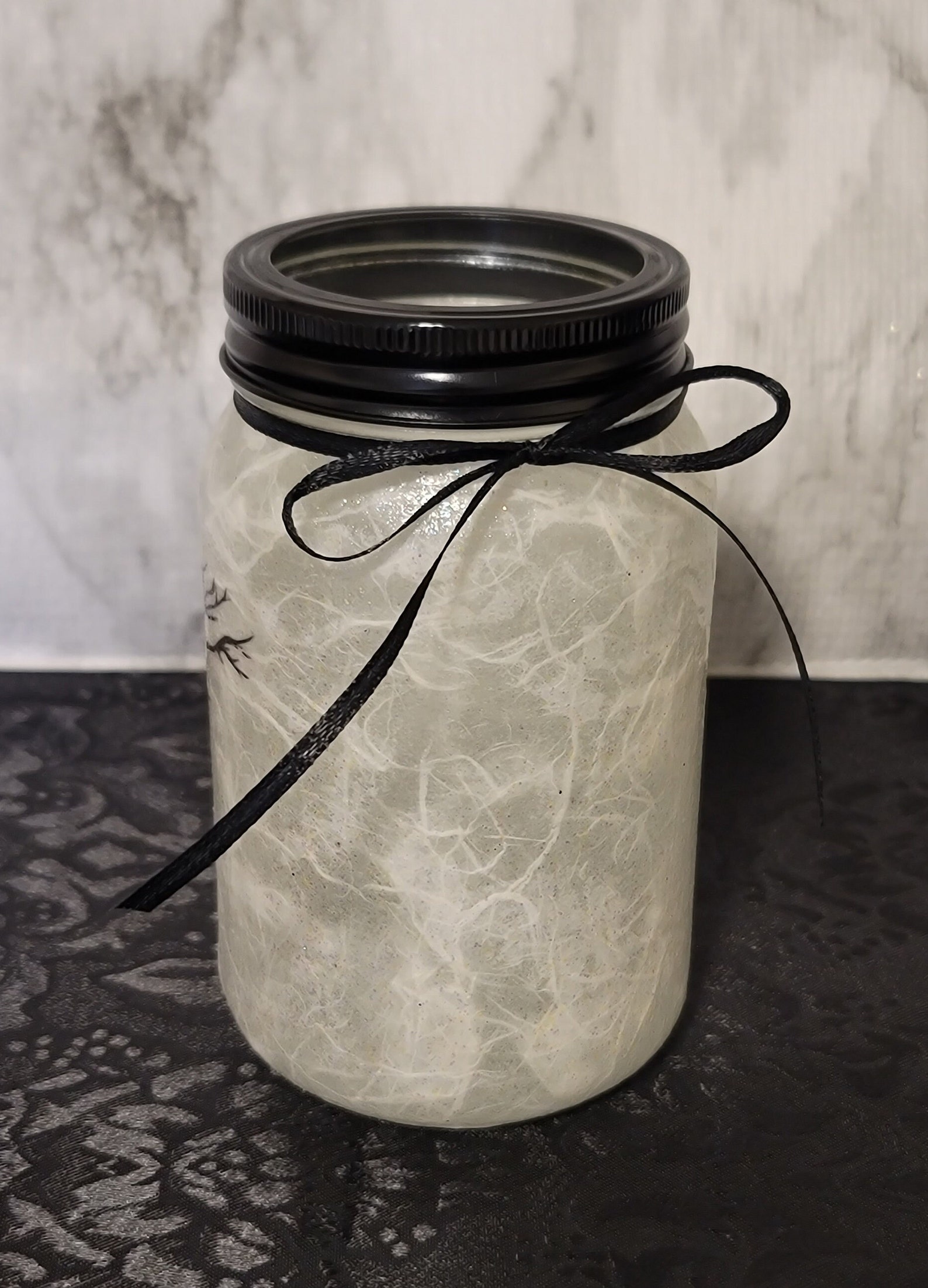 Cardinal Lighted Vase Sparkle Cardinal Jar Light Cardinal - Etsy