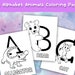 26 ABC Alphabet Coloring Pages for Toddlers and Preschoolers | Alphabet ...