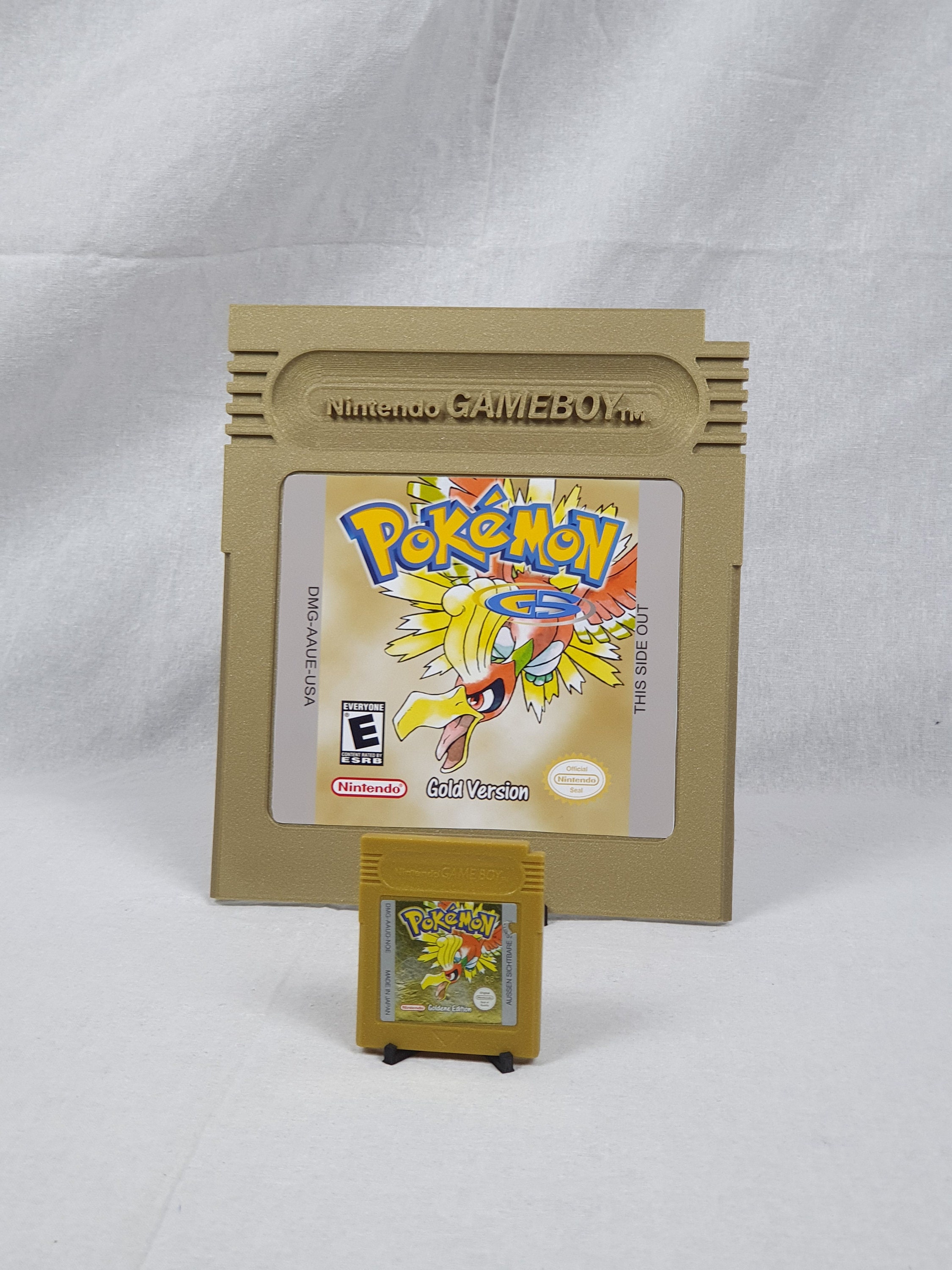 Oversized Gameboy Pokemon Video Game Cartridge Yellow,red,green,blue ...
