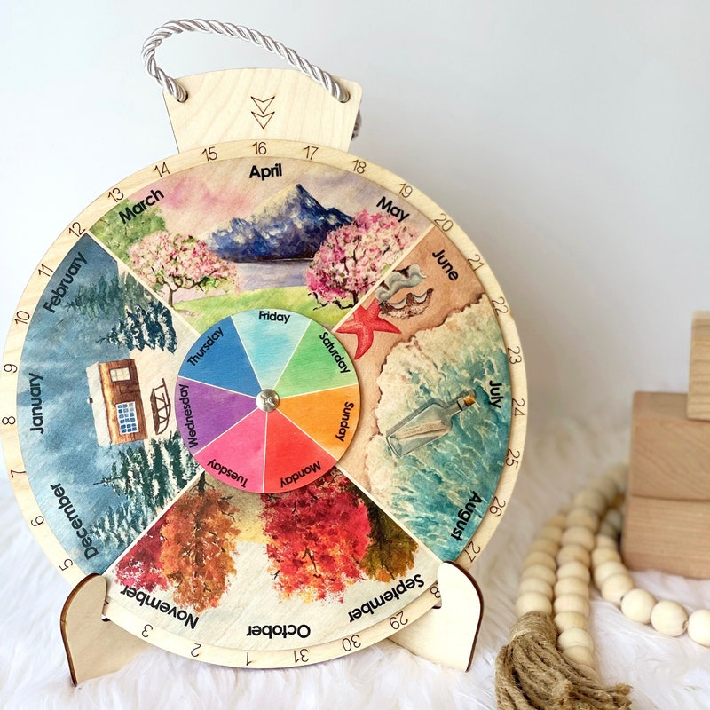 Learning Calendar - Etsy