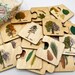Montessori Wood Tree Leaves Matching Puzzle/ Homeschool - Etsy