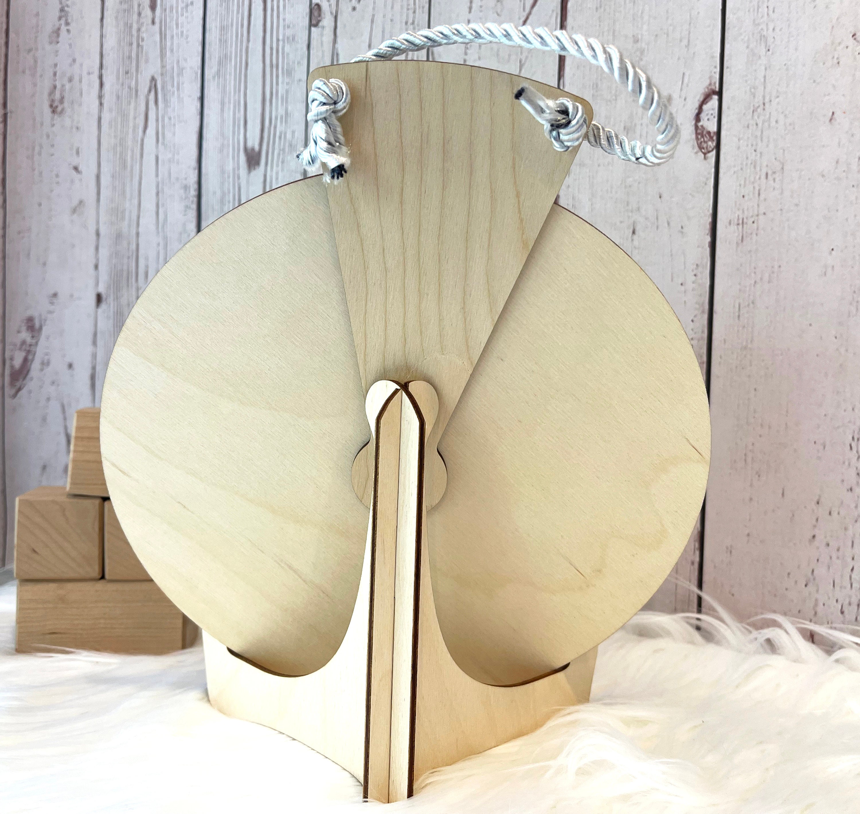 Wooden Wheel of the Year, Celtic Tree Calendar, Wooden Perpetual ...