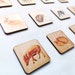 Wood Forest Animals Memory Game/ Montessori Matching Cards - Etsy
