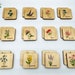 Montessori Wooden Wildflowers Memory Game/ Matching Cards/ - Etsy