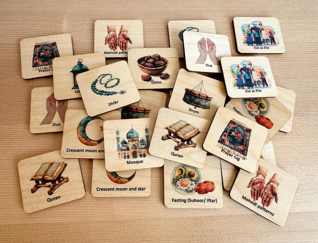 Ramadan Memory Game/ Islamic Educational Matching Game for Kids ...