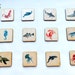 Wooden Montessori Sea Animals Memory Game Educational - Etsy