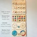 Personalized Wooden Daily Routine Chart, Visual Schedule, Kids Chore ...