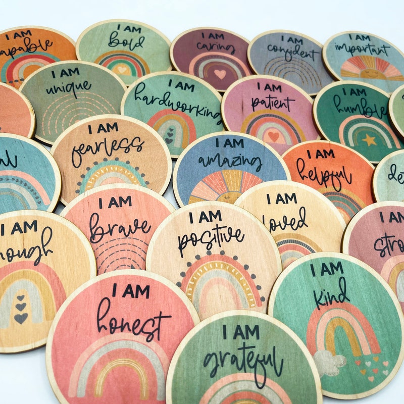 Affirmation Stones - Etsy