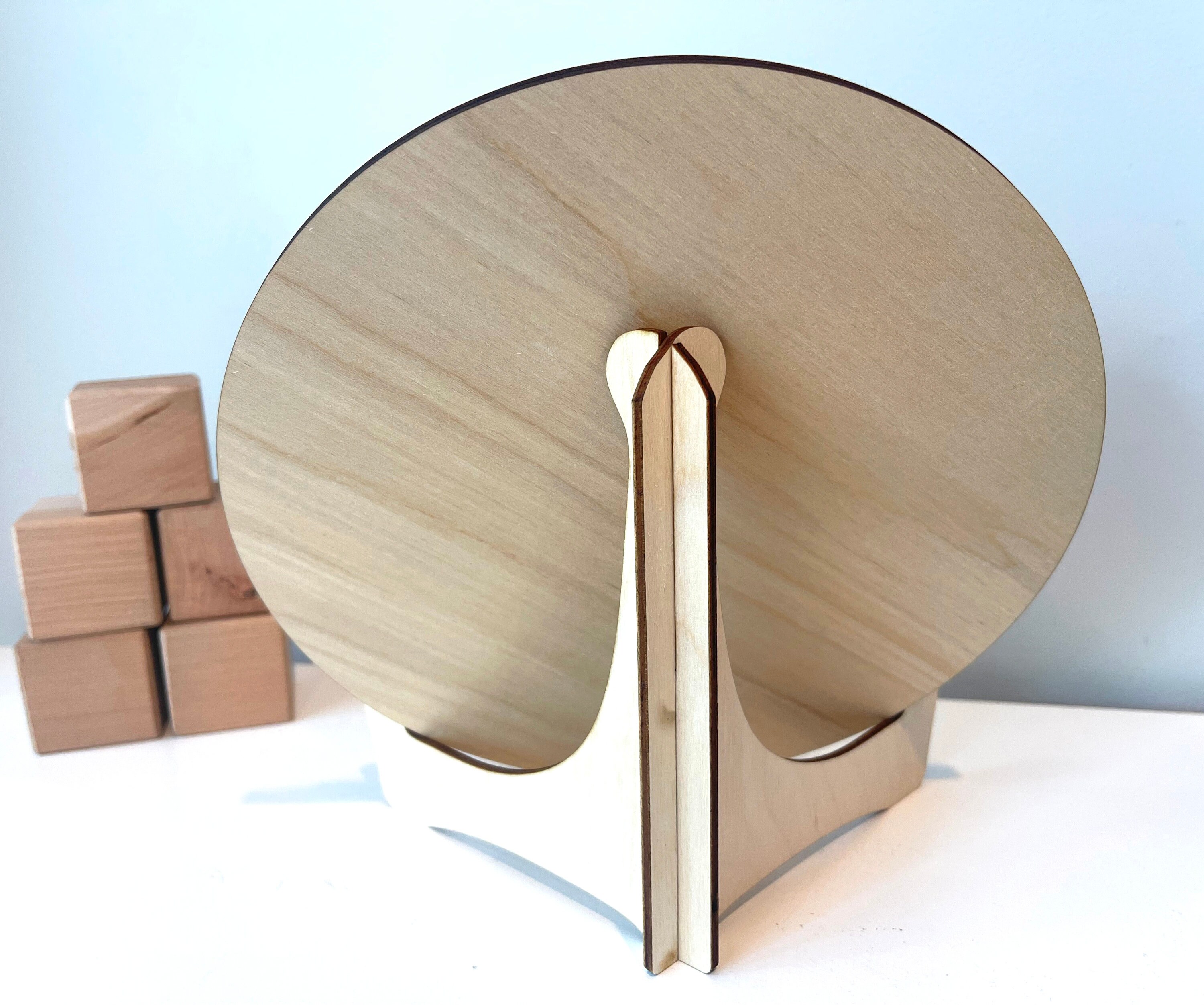 Montessori Tree Leaf Wooden Wheels Activity/ Tree Leaves Match Toys ...