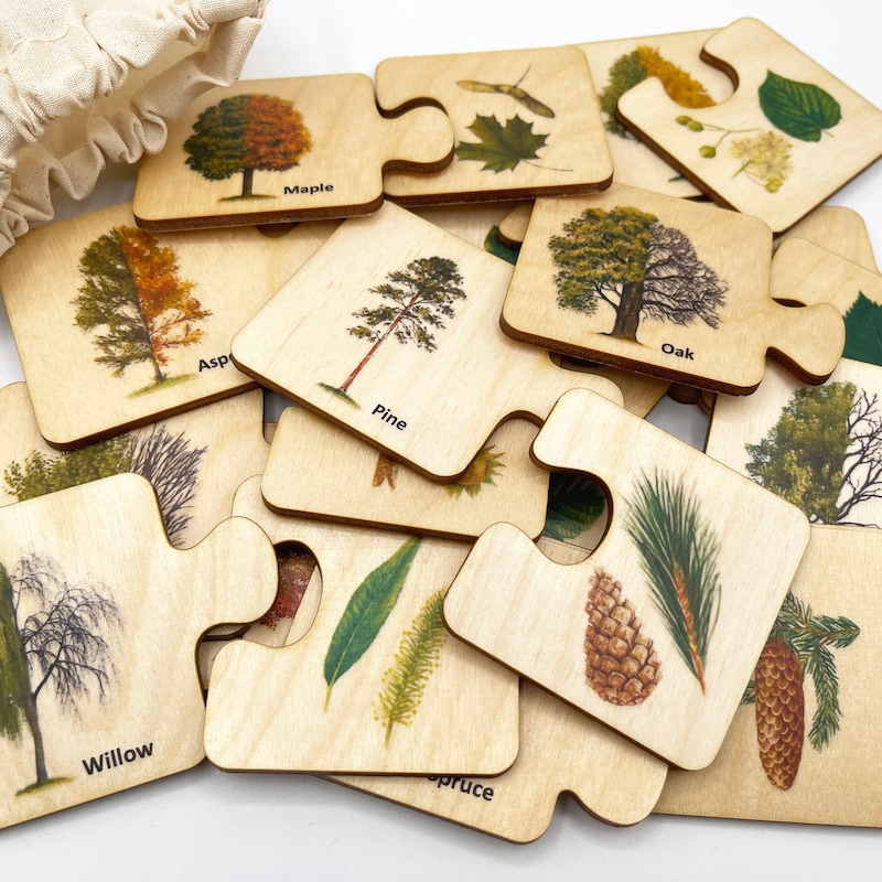 Wood Tree Puzzle - Etsy
