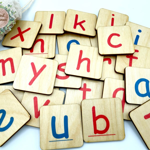 Montessori Alphabet - Etsy