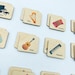 Montessori Wooden Music Instruments Matching Cards, Homeschool Music ...