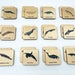 Montessori Wooden Whale Matching Game/ Ocean Animals Whales Memory Game ...