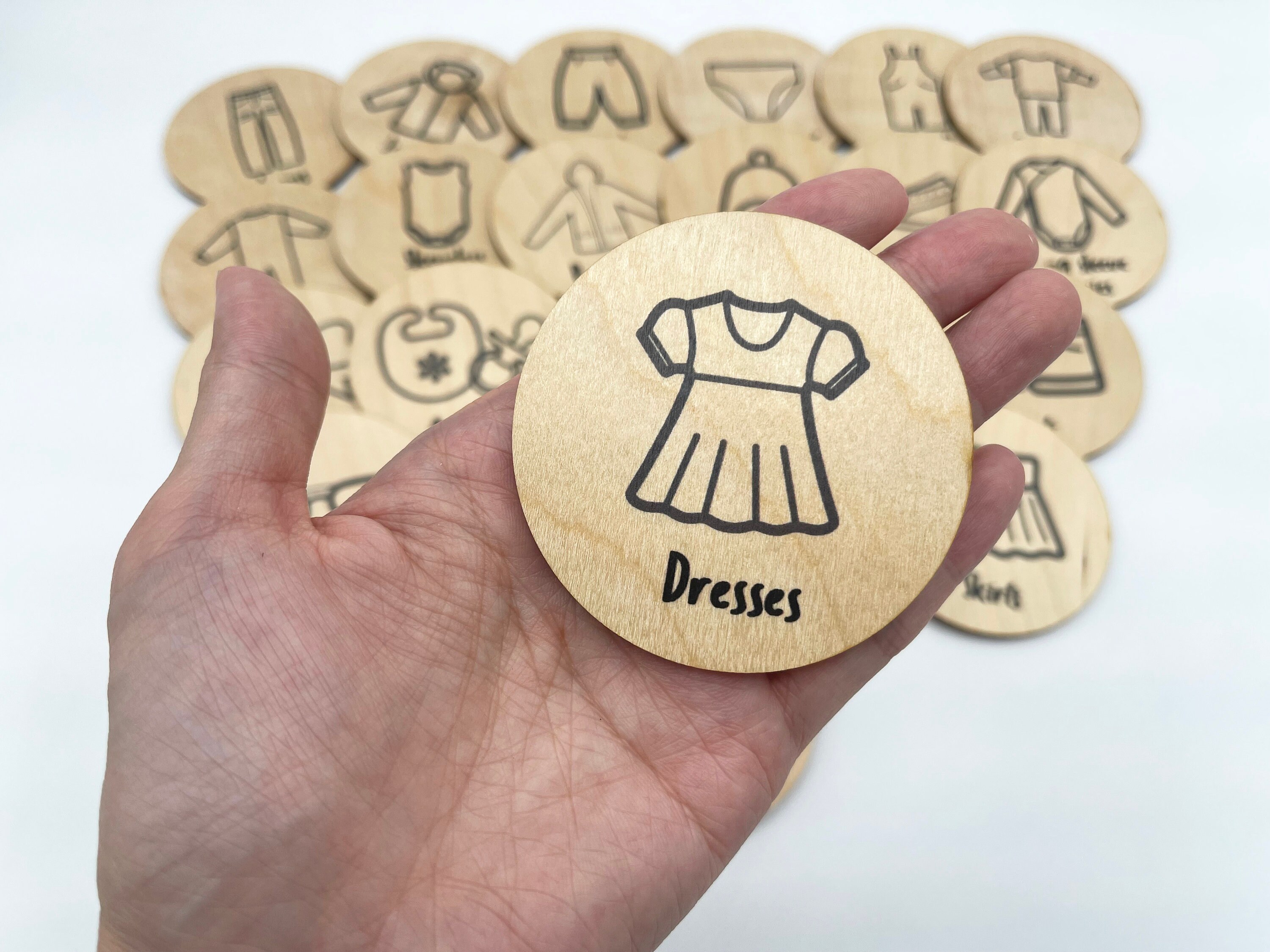 Wooden Nursery Labels for Drawer Dresser/ Kids Baby Clothing - Etsy