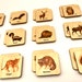 Montessori Wooden North America Animals/ Woodland Animals - Etsy