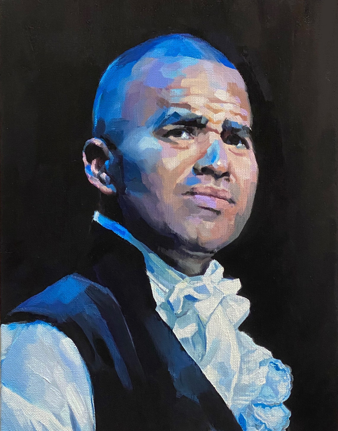 Christopher Jackson George Washington Hamilton Fan Art - Etsy
