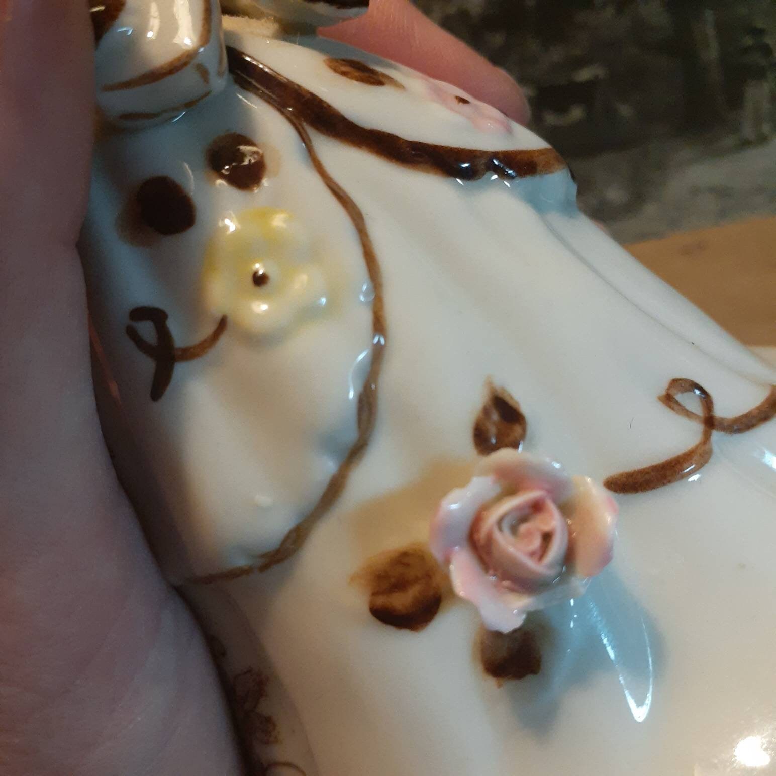 Vintage Brinn & Co Girl With Book Figurine Bell - Etsy