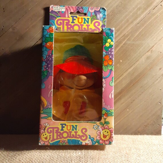 Vintage Fun Trolls Rain Coat New in Box | Etsy