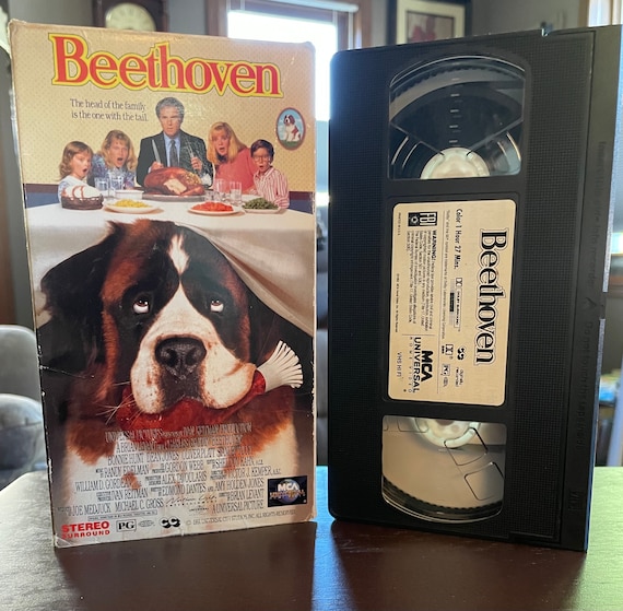 Vintage Beethoven VHS Movie - Etsy