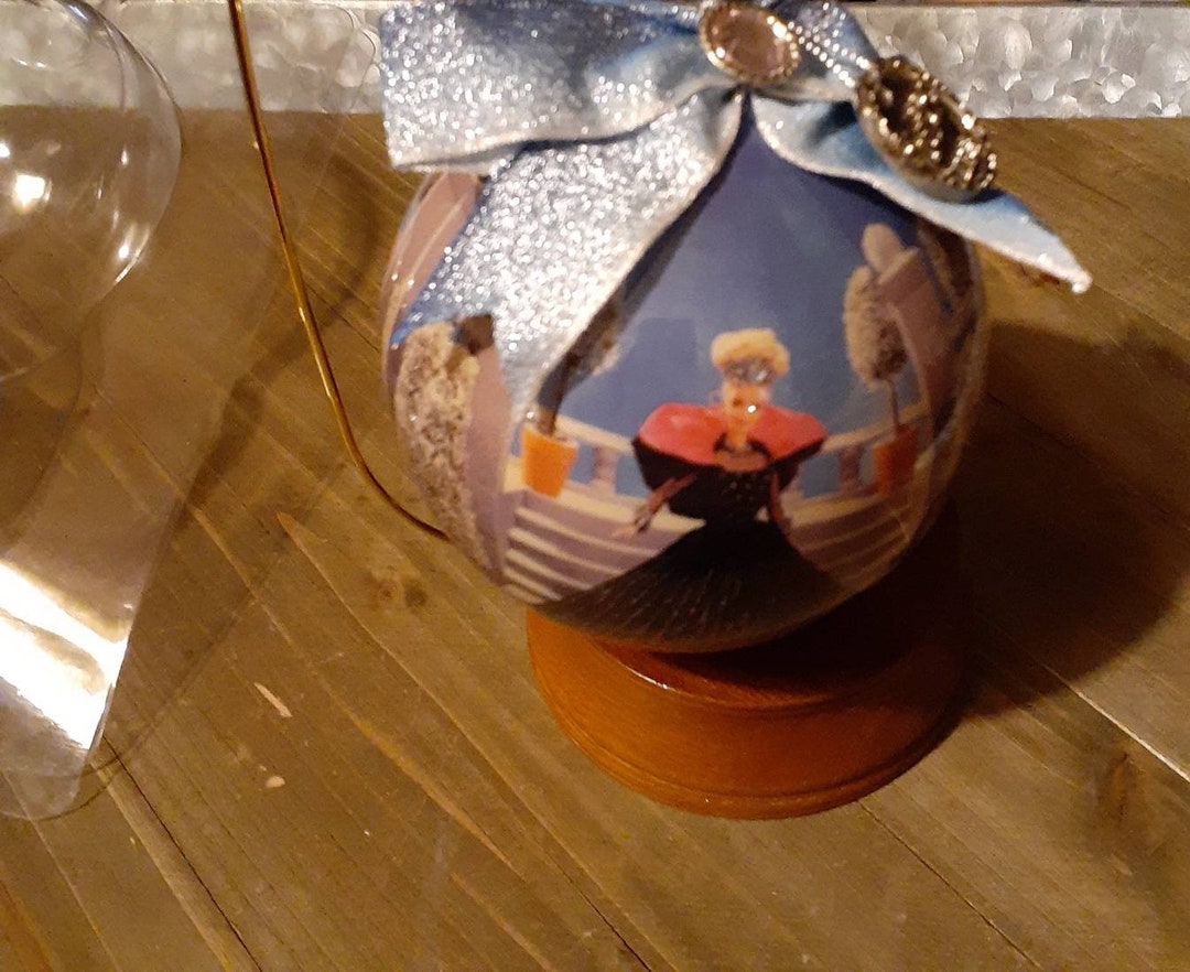 Vintage Mattel 1998 Holiday Barbie 4" Decoupage Ornament With Stand in ...