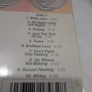 Vintage Hits From the 80s Performed by the Countdown Singers 3 Music CD ...